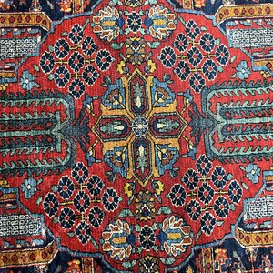 Round Rug, Round Rug Red, Circle Rug Red, Round Area Rug, 8 Ft Round ...