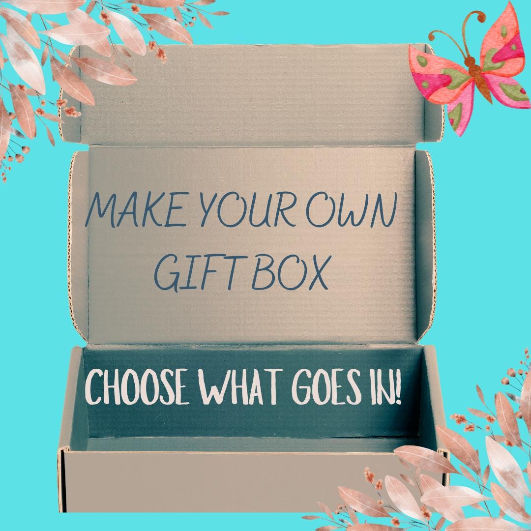 DIY Gift Box Customize Your Perfect Gift Box: Choose Your Favorite ...