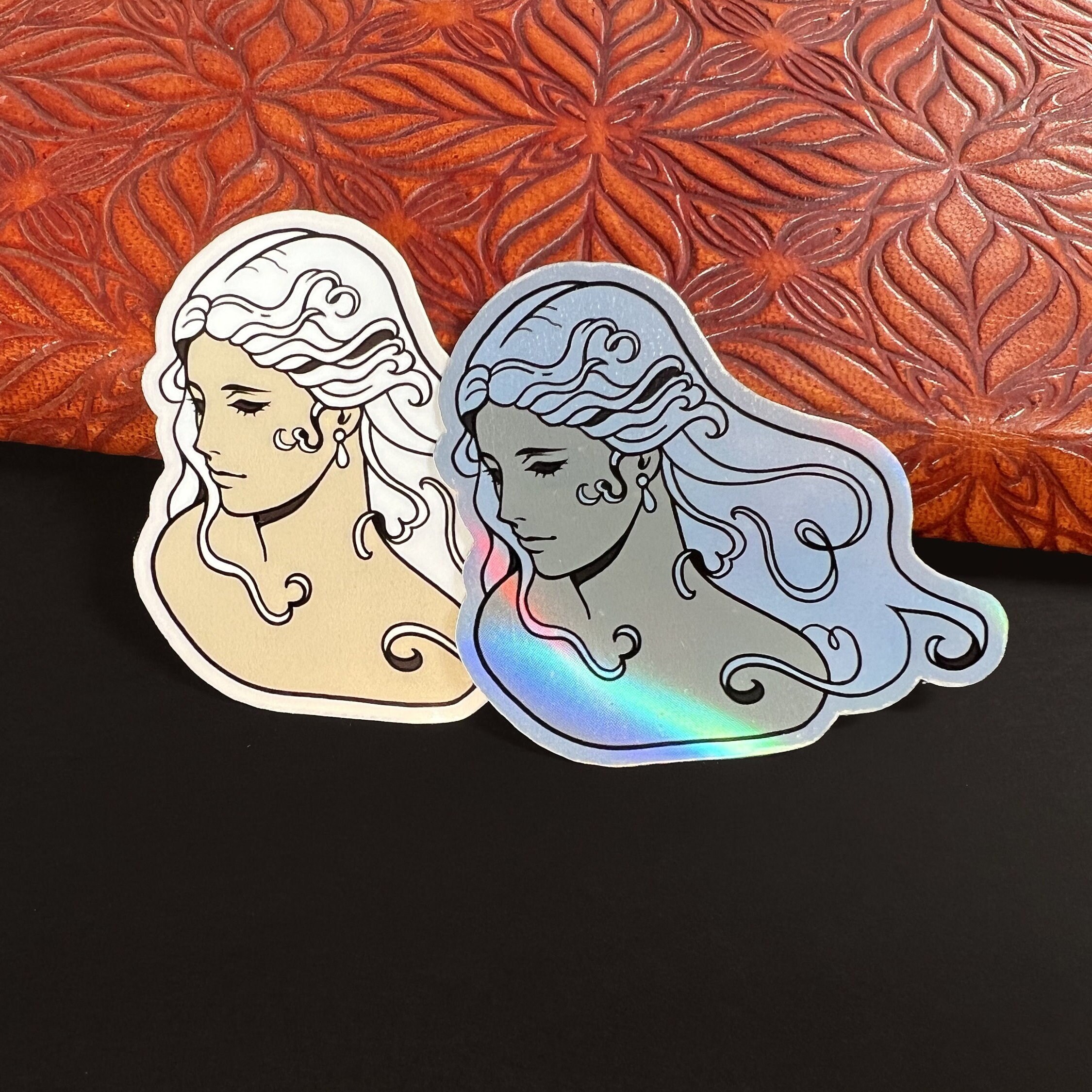 Greek Goddess Aphrodite Bust Vinyl Sticker, Greek Mythology Stickers - Etsy
