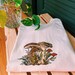 Mocha Botanical Frog Embroidered Crewneck Unisex Embroidered - Etsy