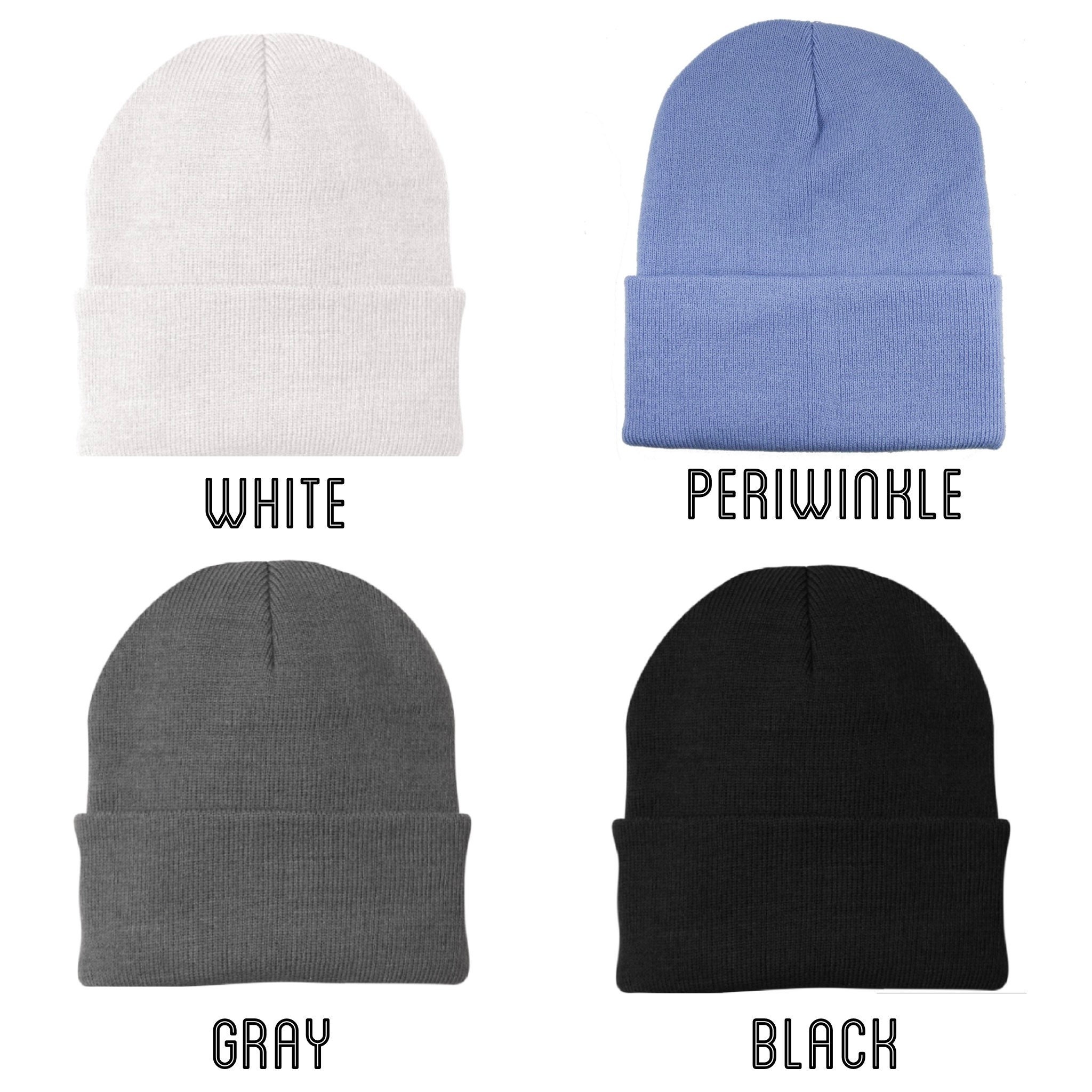 Skeleton Embroidered Beanie Spooky Embroidery Boho Hippy - Etsy