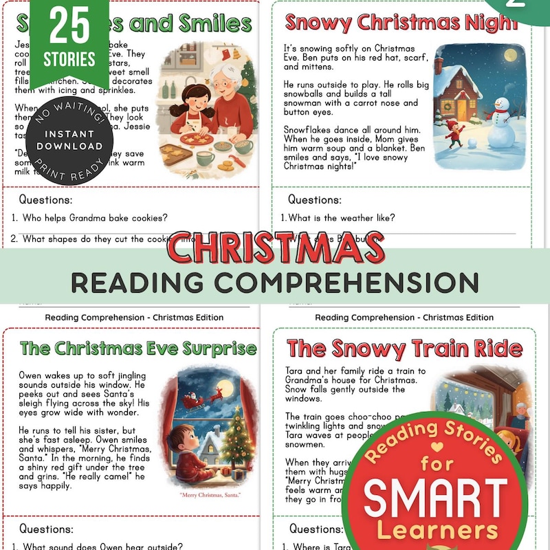 Reading Practice Sheets - Etsy