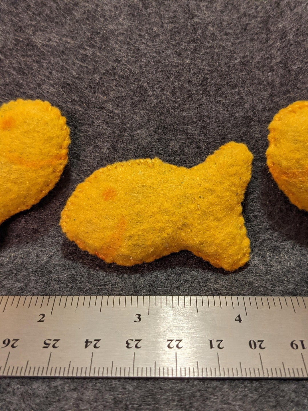 Gold Fish Cracker Catnip Cat Toy Teaser Toy Set - Etsy