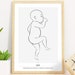 Baby Birth Poster 1:1 Scale Personalised Newborn - Etsy