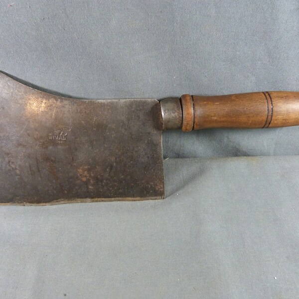 Antique Meat Cleaver - Etsy