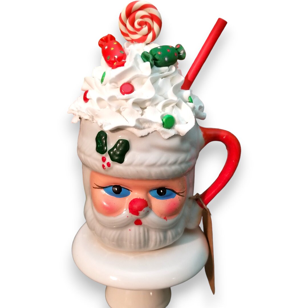 Faux Mug Topper for Tiered Tray, Coffee & Hot Chocolate Bar Decor, Fake ...