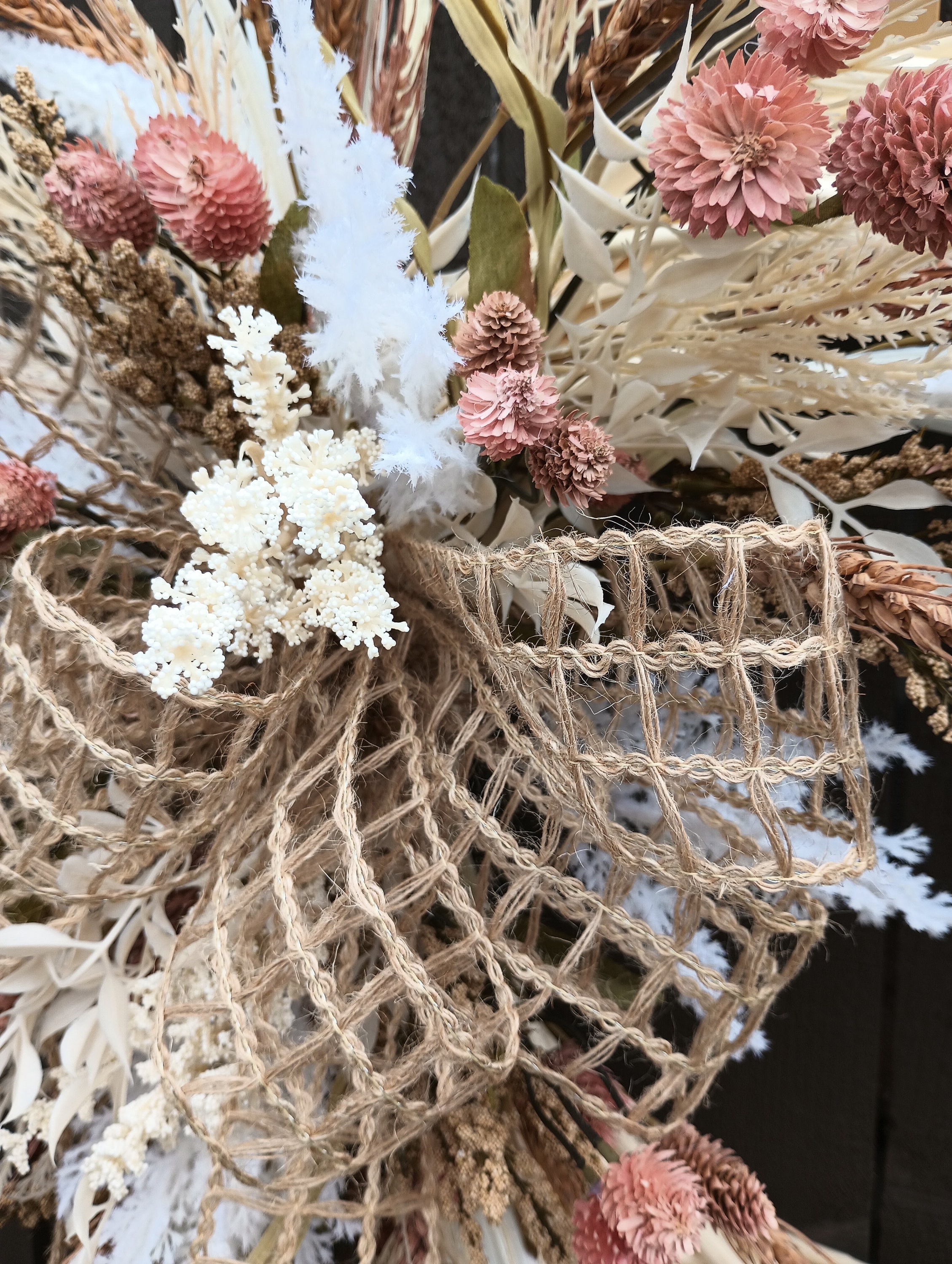 Neutral Fall Boho Chic Front Door Willow Wreath With Rustic - Etsy
