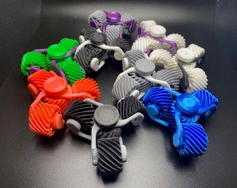 STL File for 3d Printing Helical Gear Fidget - Etsy