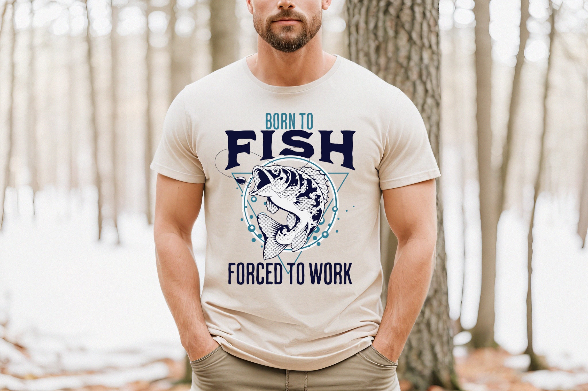 Fishing Adventure Shirt Born to Fish Graphic Tee Unisex - Etsy