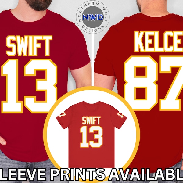 Taylor Swiftie and Travis Kelce Shirt - Etsy