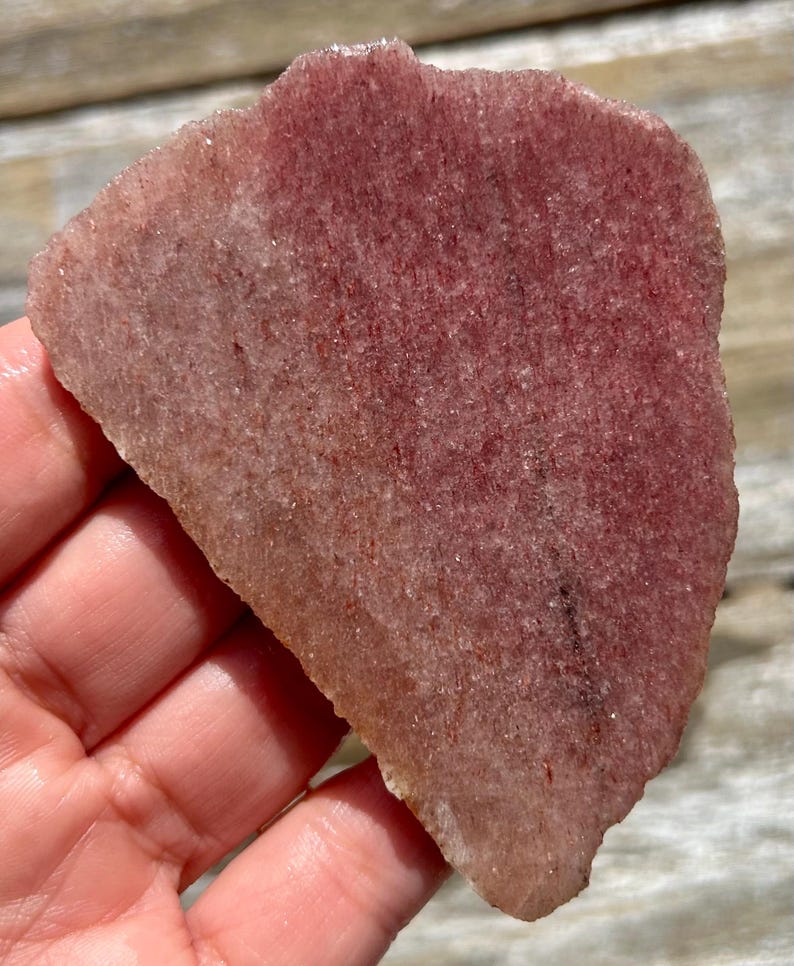 Red Lepidolite Stone Slab: Lapidary Material (57g, 5.7mm Thick) - Etsy Canada