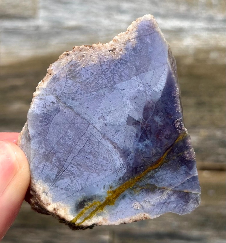 Purple & Lavender Burro Creek Agate Stone Slab: Pastelite, Lapidary ...
