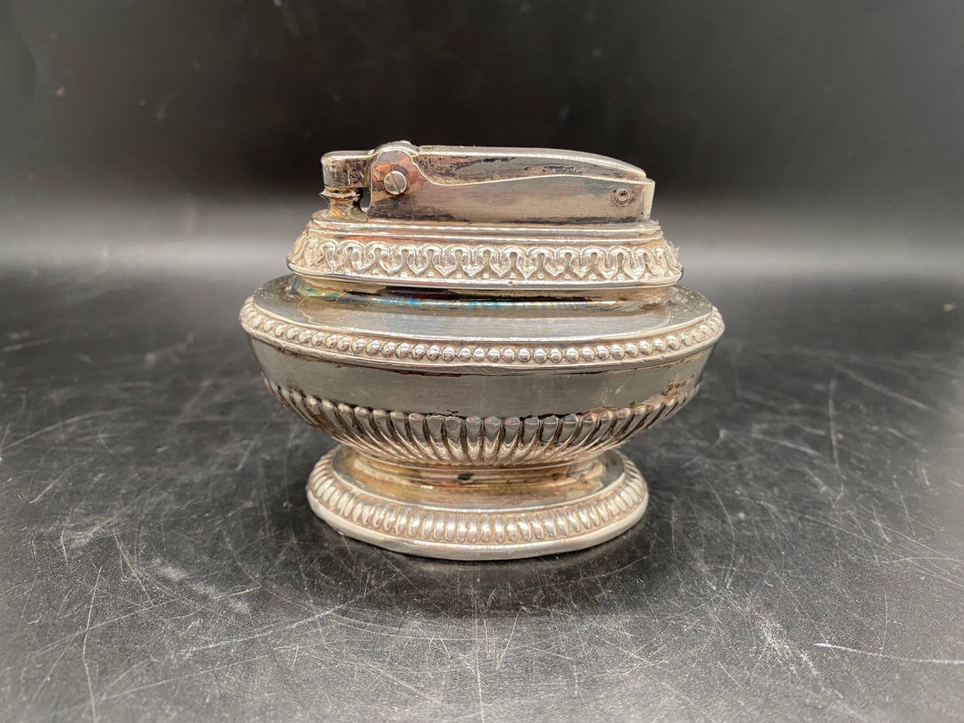 Vintage Ronson "queen Anne" Table Top Lighter - Etsy