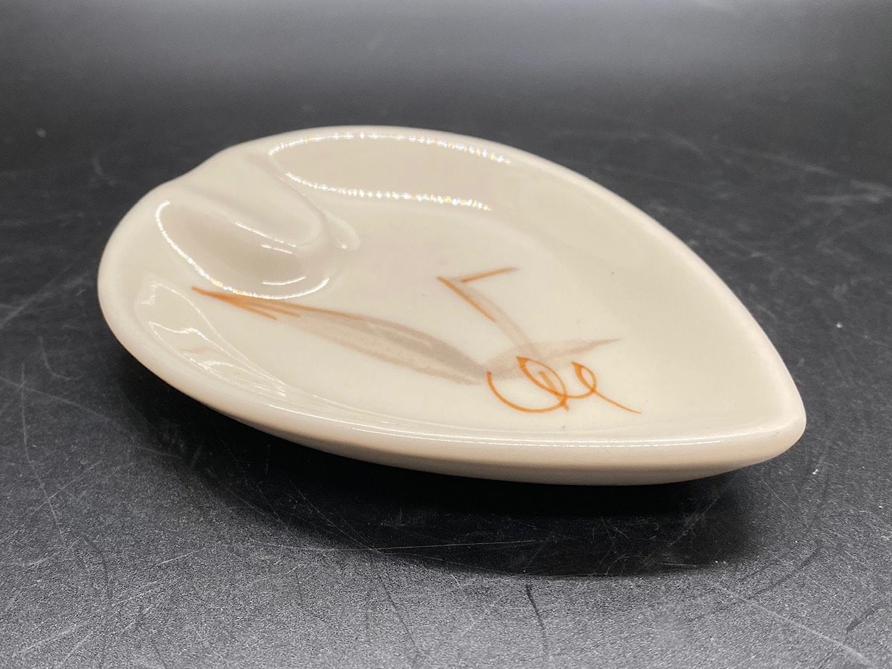 Vintage Winfield USA Single Rest Pottery Ashtray White With - Etsy