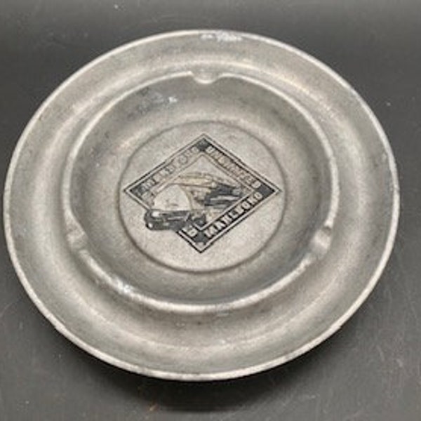 Pewter Ashtray - Etsy