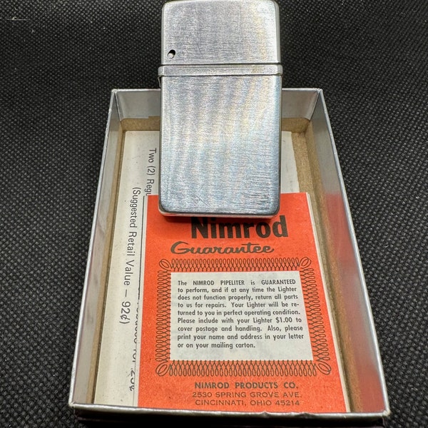 Nimrod Pipe Lighter - Etsy