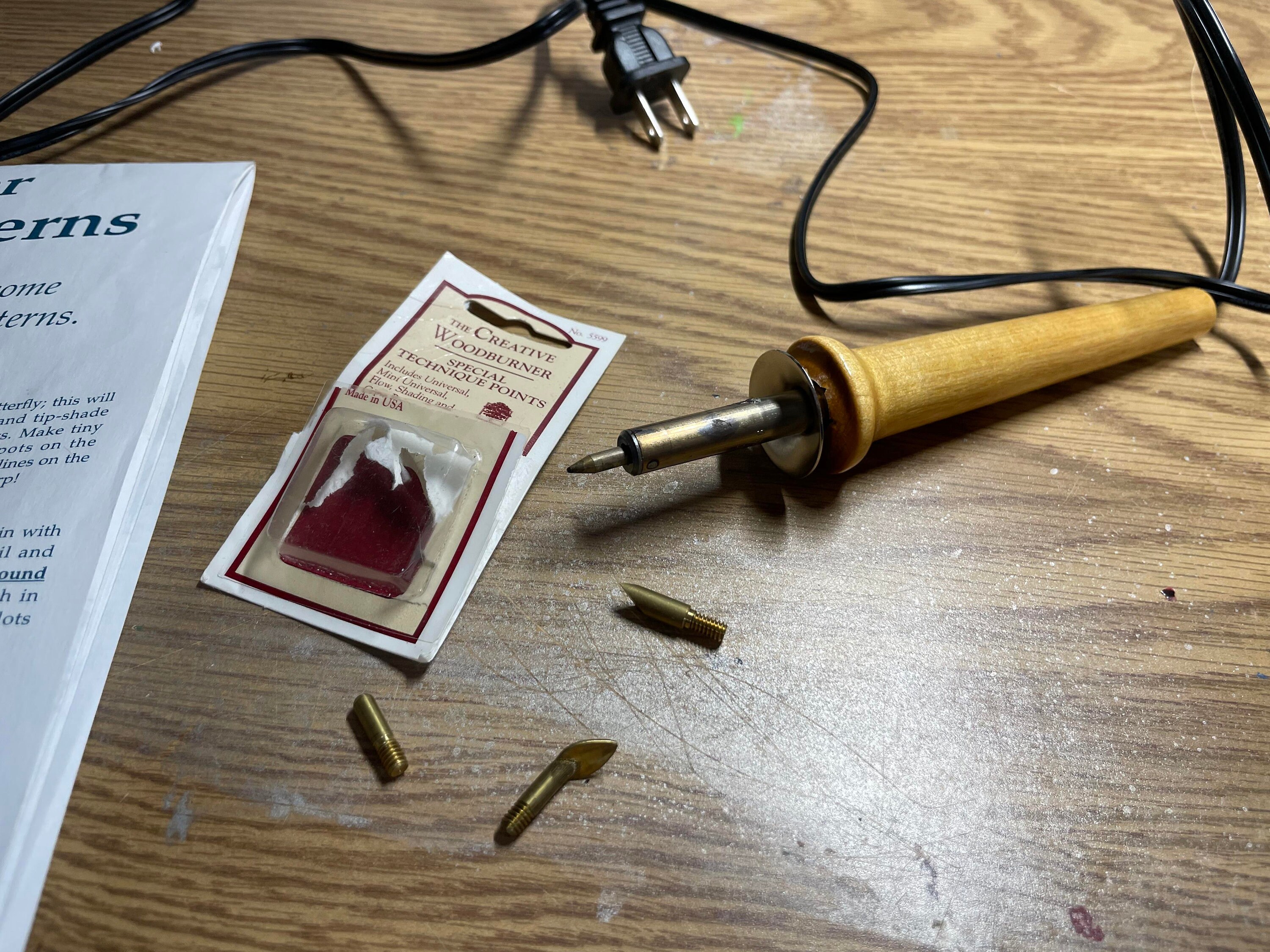Used Wood Burning Pen Plus Extras - Etsy