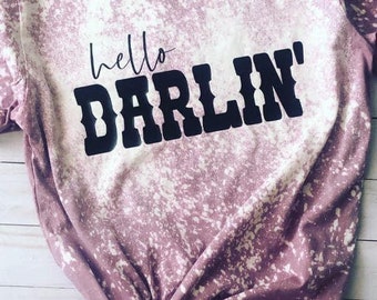 Hello Darlin Shirt | Etsy