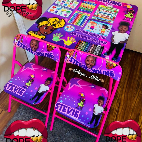 Custom Learning Table - Etsy