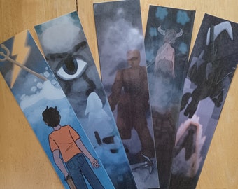 Percy Jackson Ocean Wave Bookmark - Etsy
