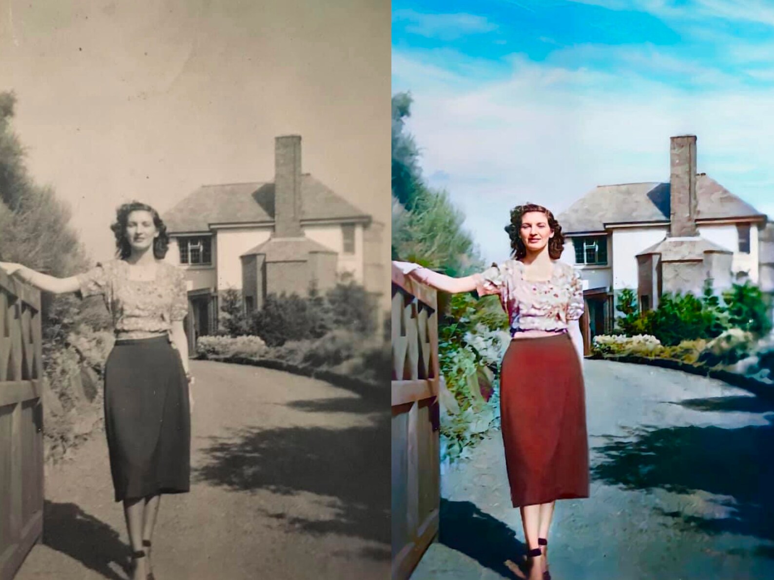 Photo Restoration Photo Colourisation Colorize Old Photo - Etsy
