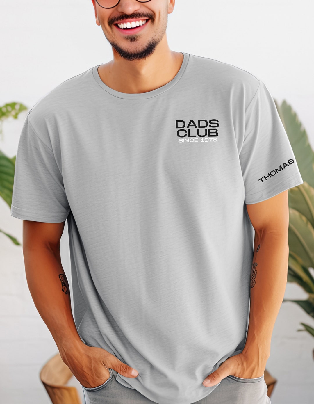 Personalized Dad Shirt With Kids Names Arm, Comfort Colors Custom Dad ...