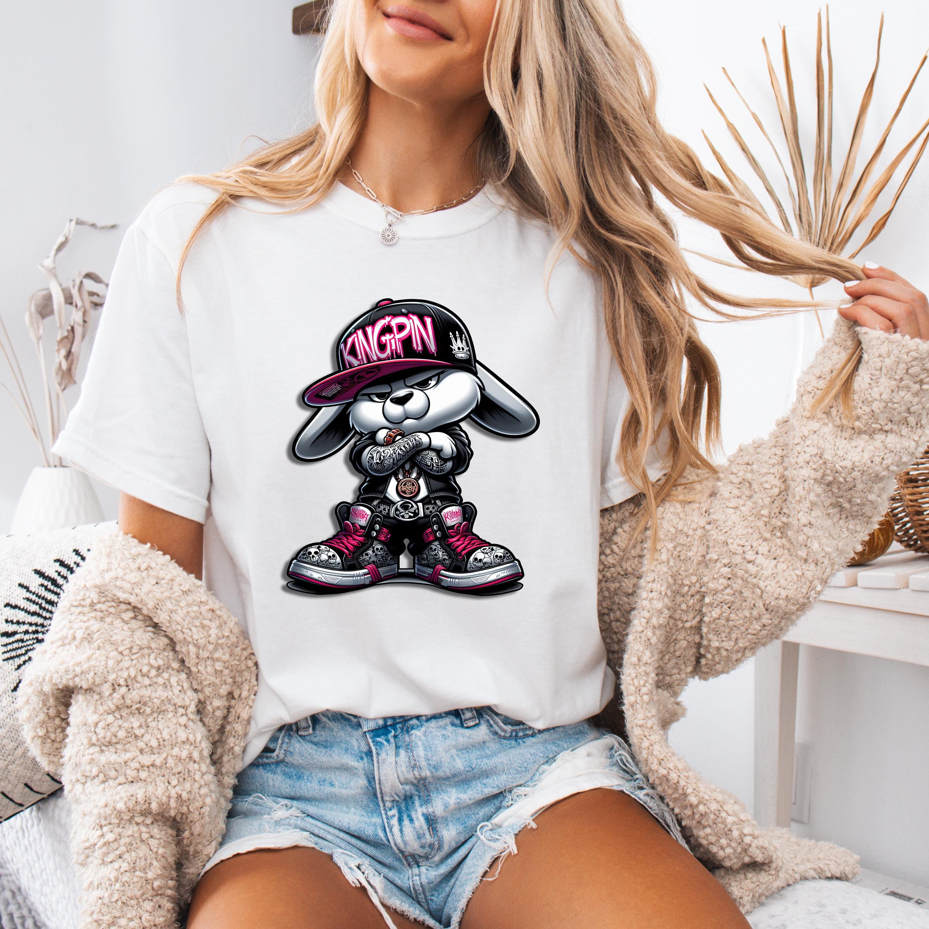 Hiphop Gangster Rabbit PNG Digital Download, Sublimation Design DTF ...