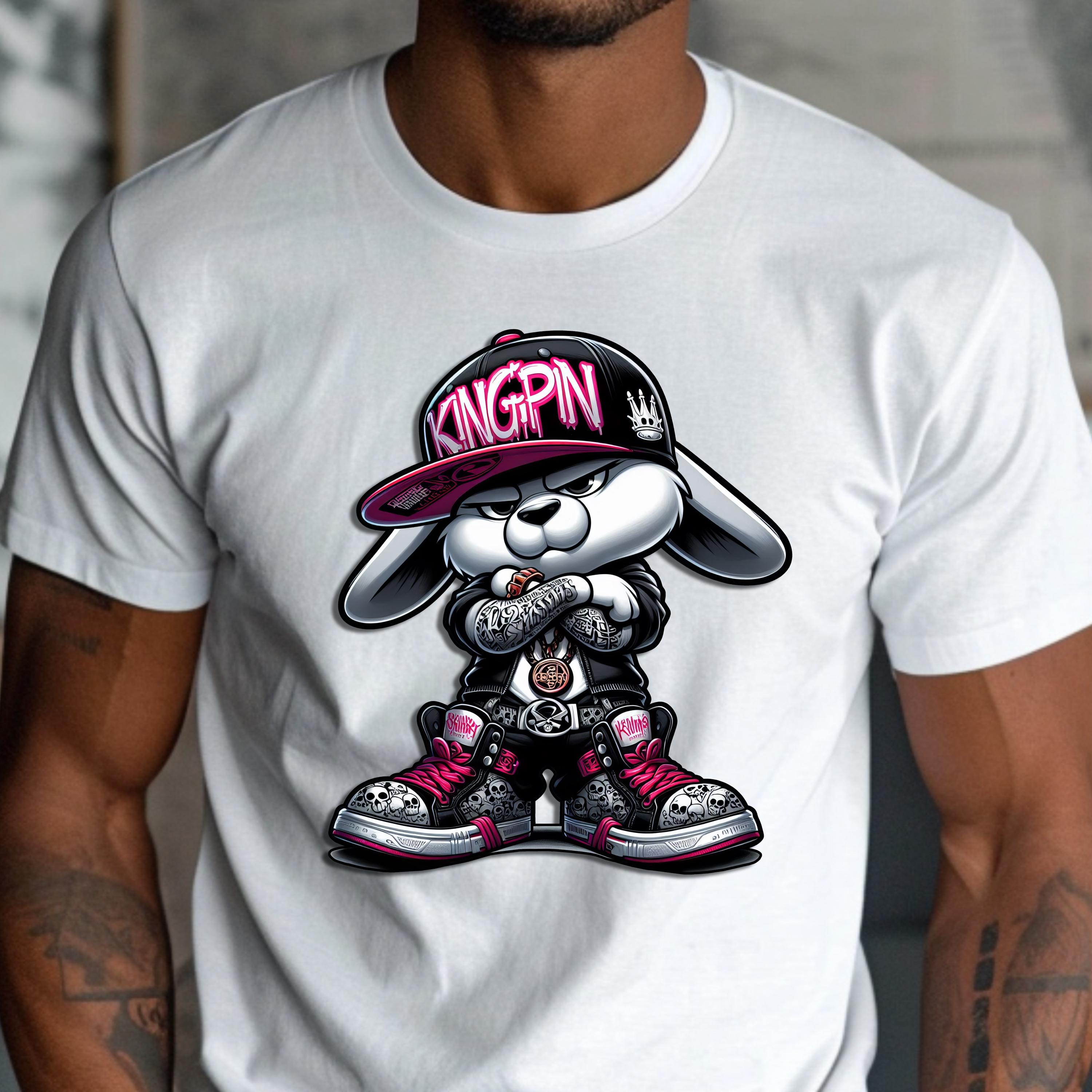 Hiphop Gangster Rabbit PNG Digital Download, Sublimation Design, DTF ...