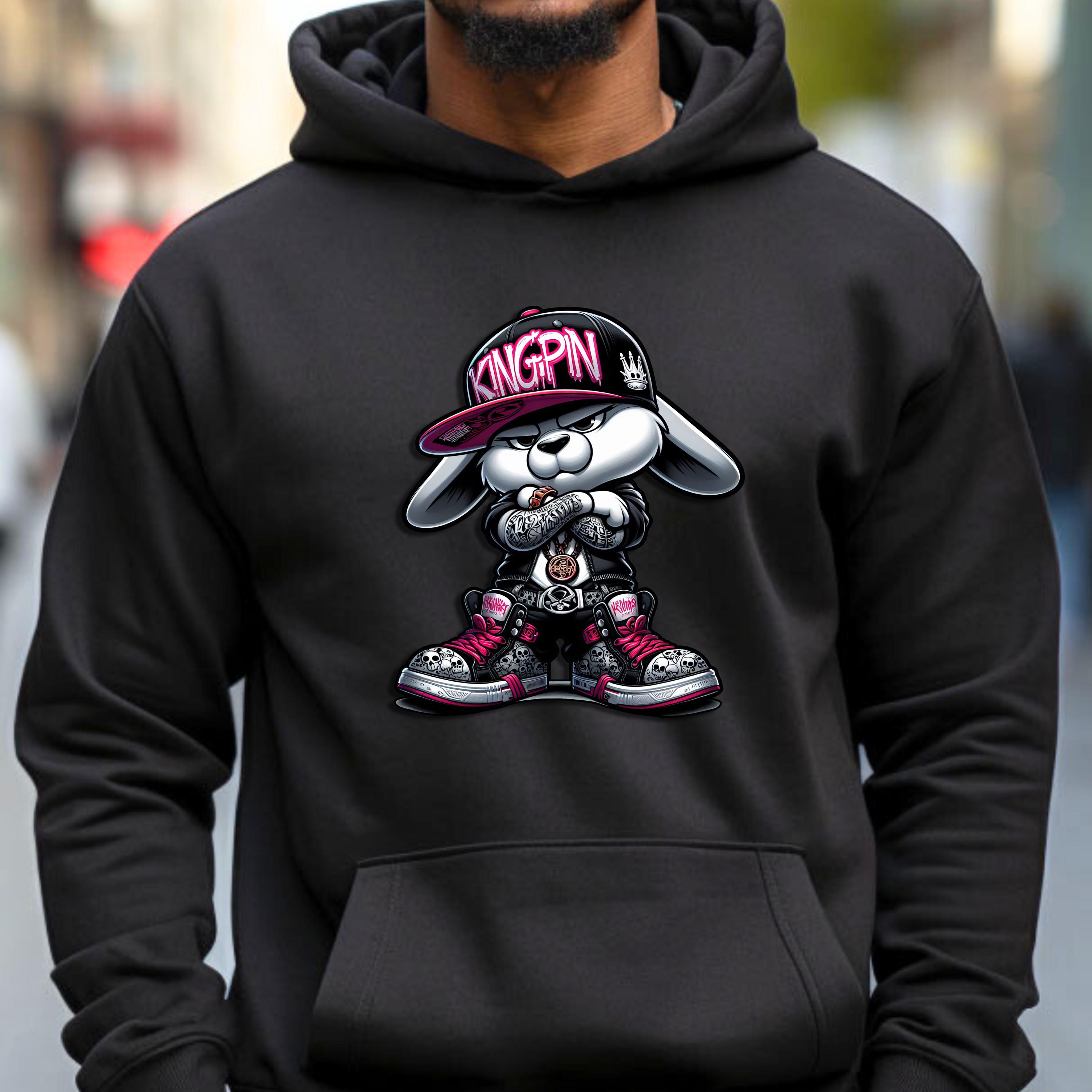 Hiphop Gangster Rabbit PNG Digital Download, Sublimation Design DTF ...