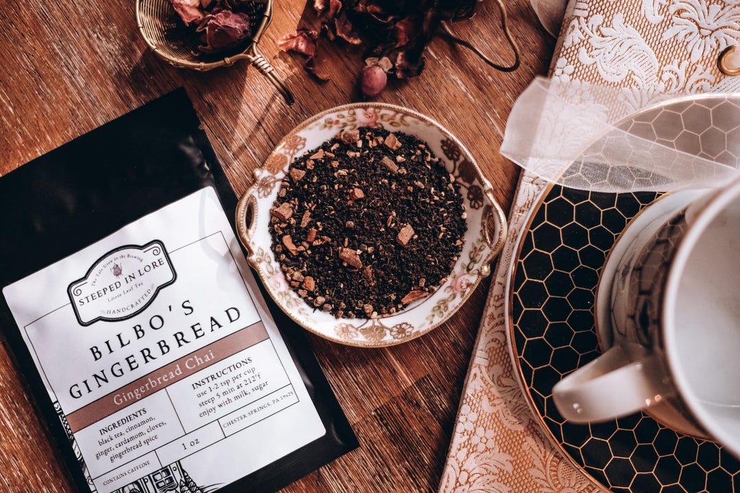 Bilbo's Gingerbread Gingerbread Chai LOTR Inspired Loose Leaf Tea - Etsy
