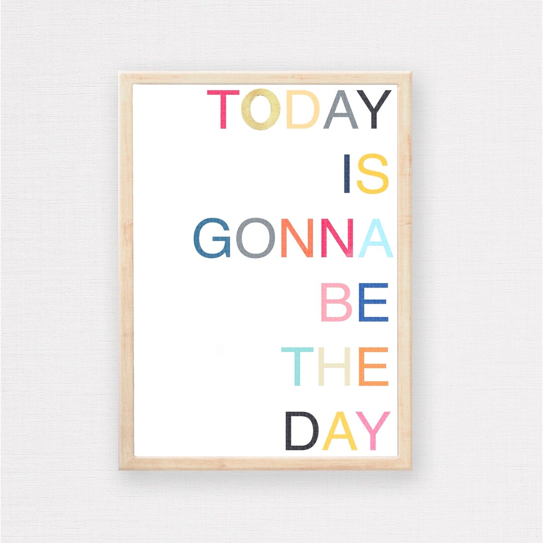 Inspirational Quote Print: Preppy Room Decor (digital Download) - Etsy