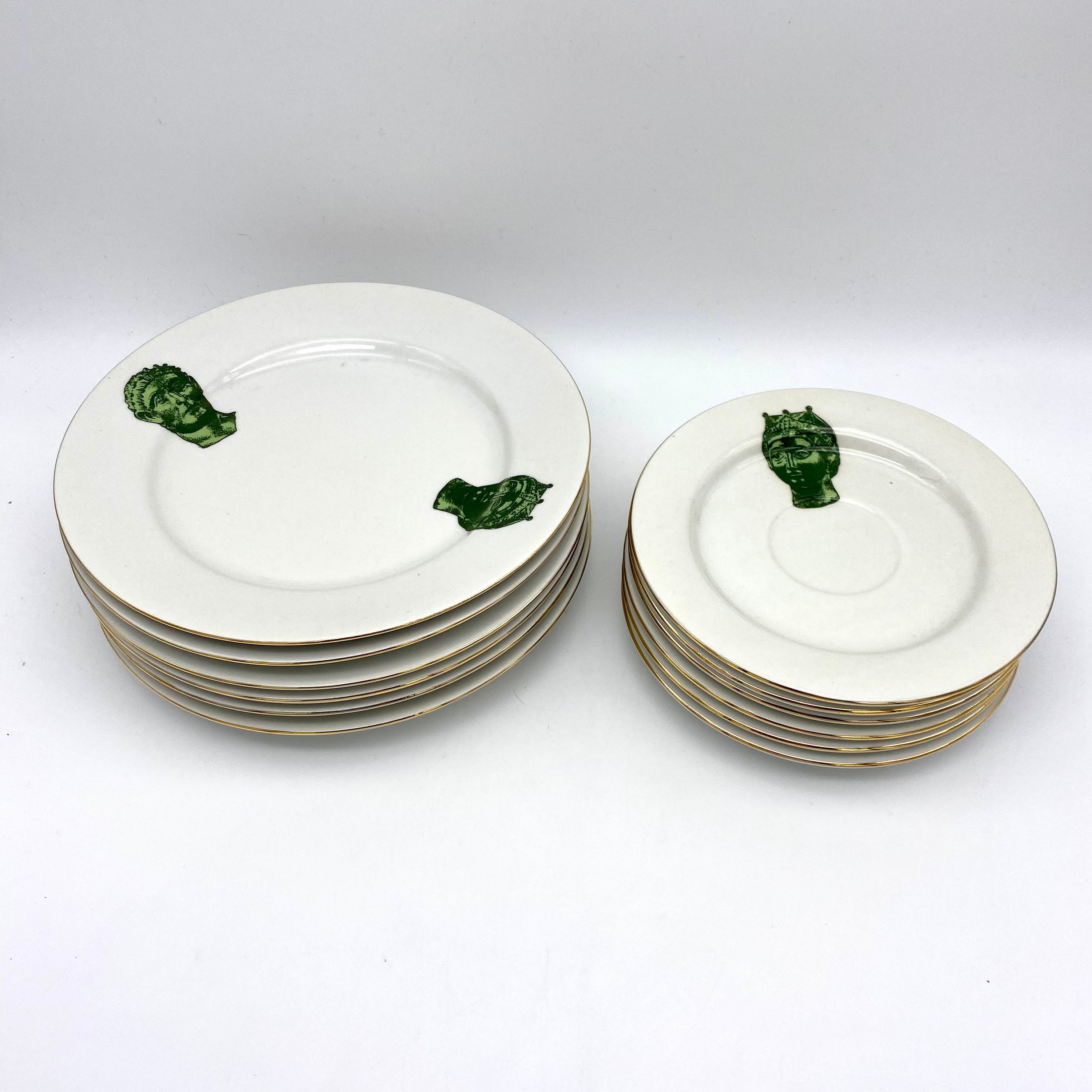 Vintage Fena Porzellan Greek Roman Tea or Coffee 18 Piece Set - Etsy