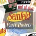 Seinfeld Printable Poster Party Props - Etsy