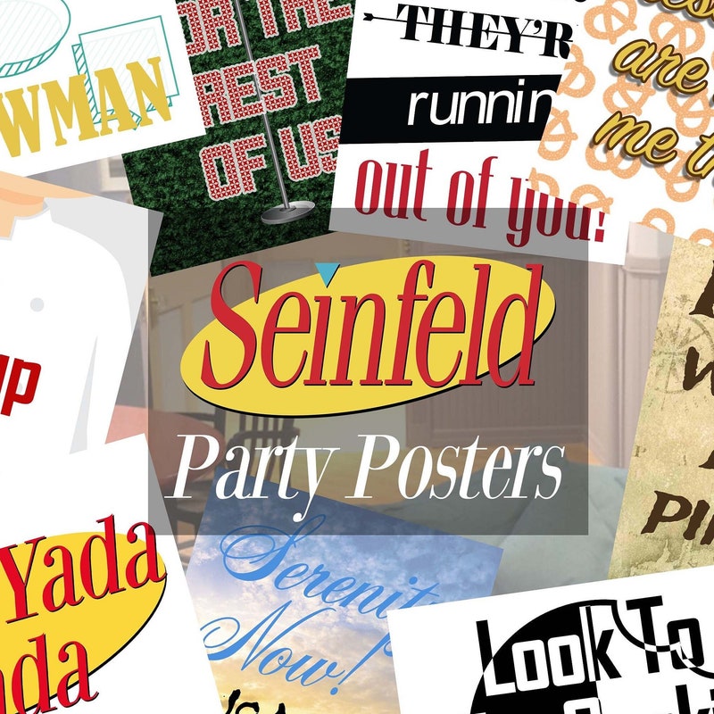 Costanza Poster - Etsy