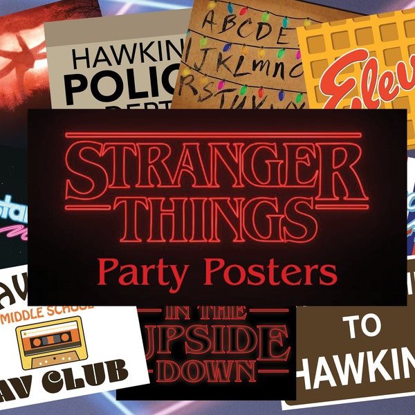 Strangers Things Props - Etsy