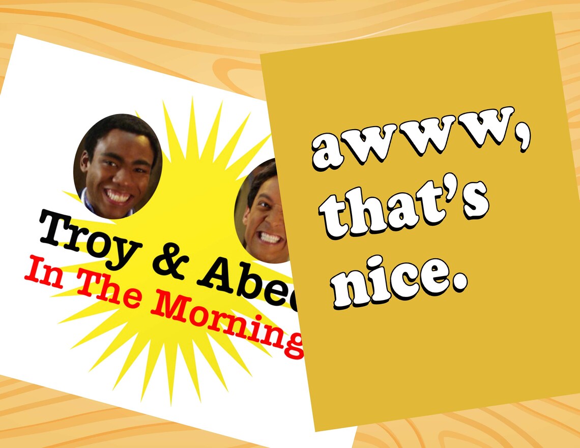 Community TV Show Printable Poster Party Props - Etsy