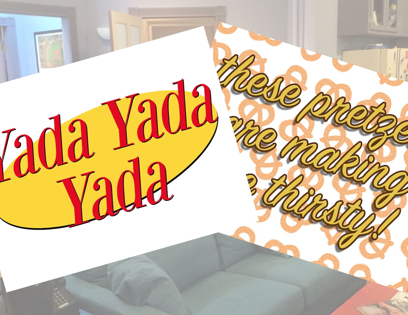 Seinfeld Printable Poster Party Props - Etsy