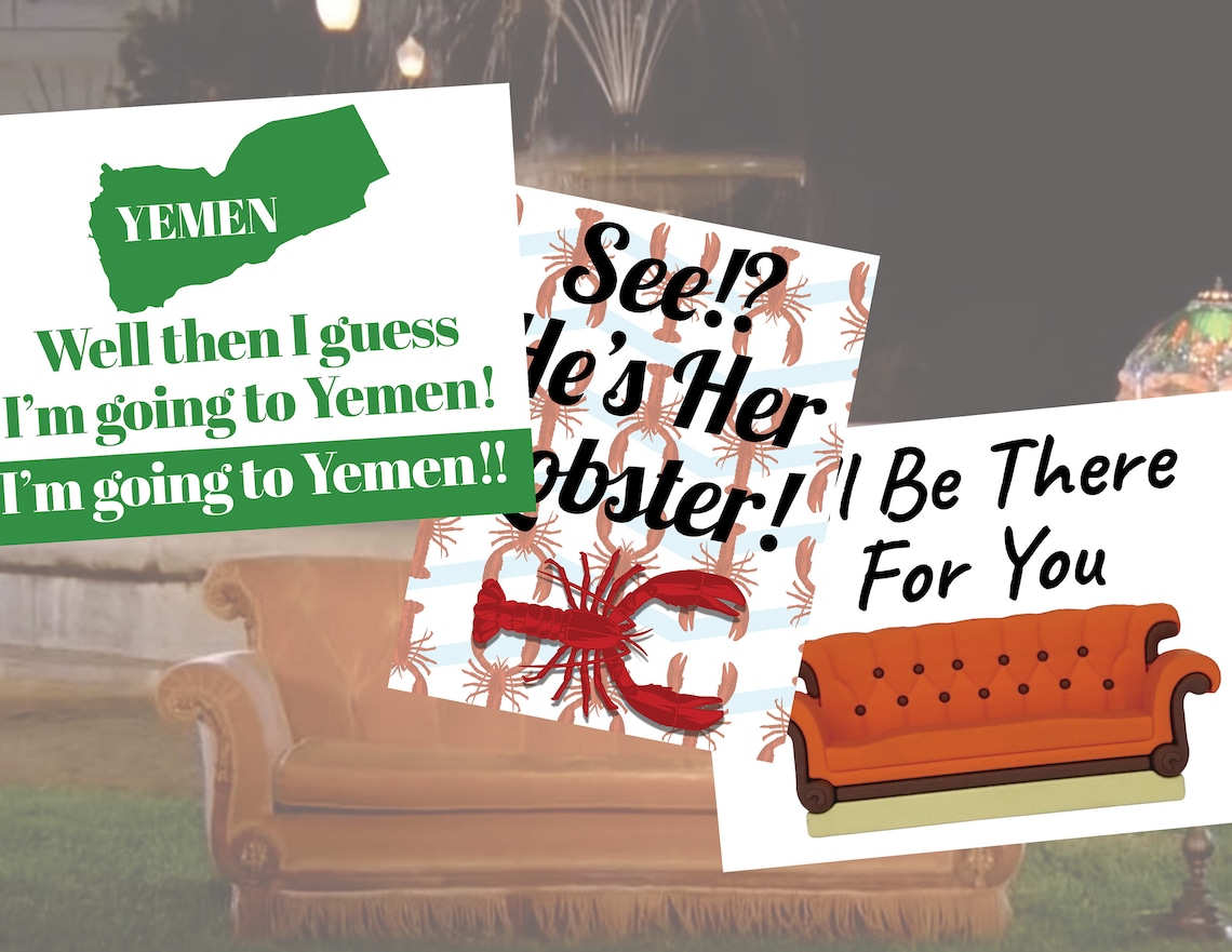 Friends Printable Poster Party Props - Etsy