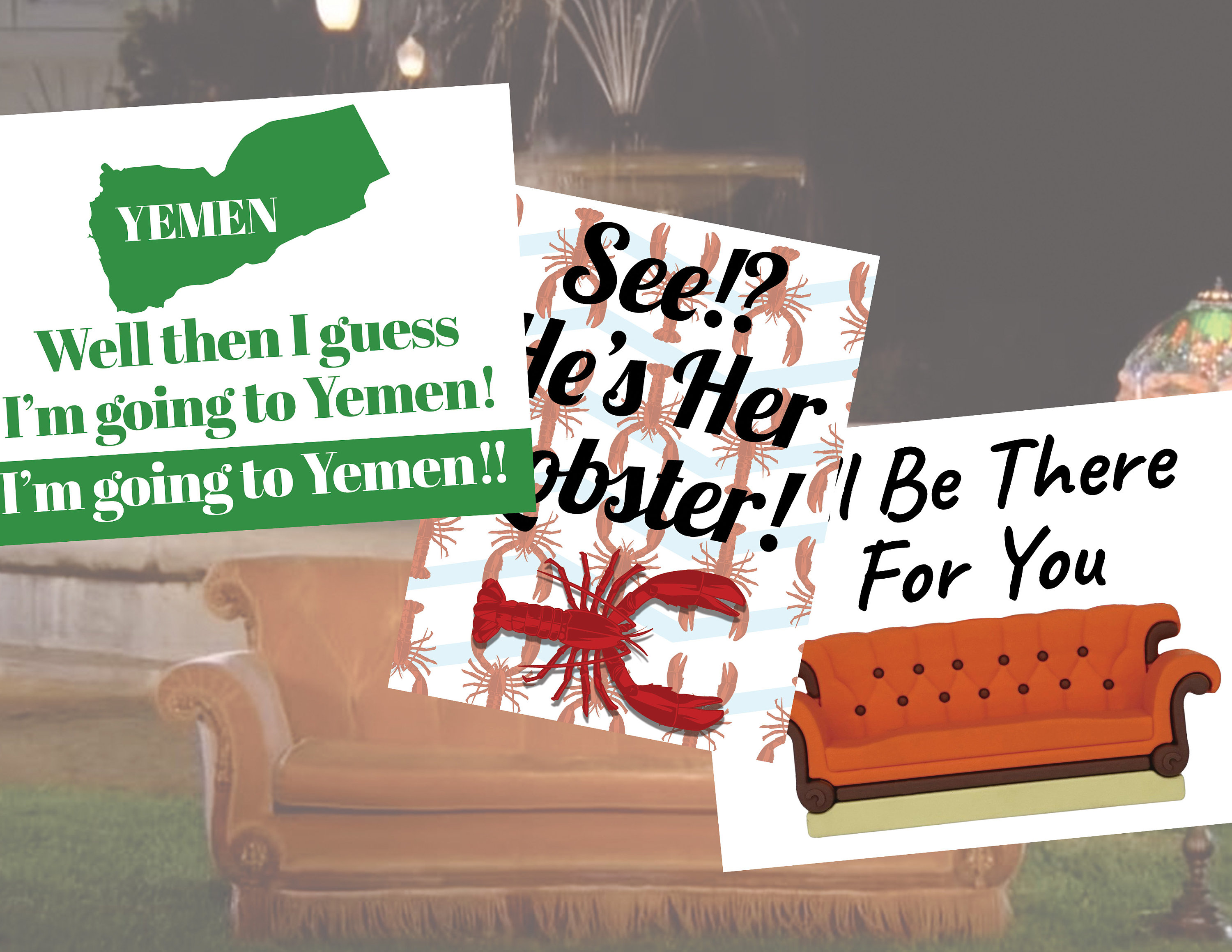 Friends Printable Poster Party Props - Etsy