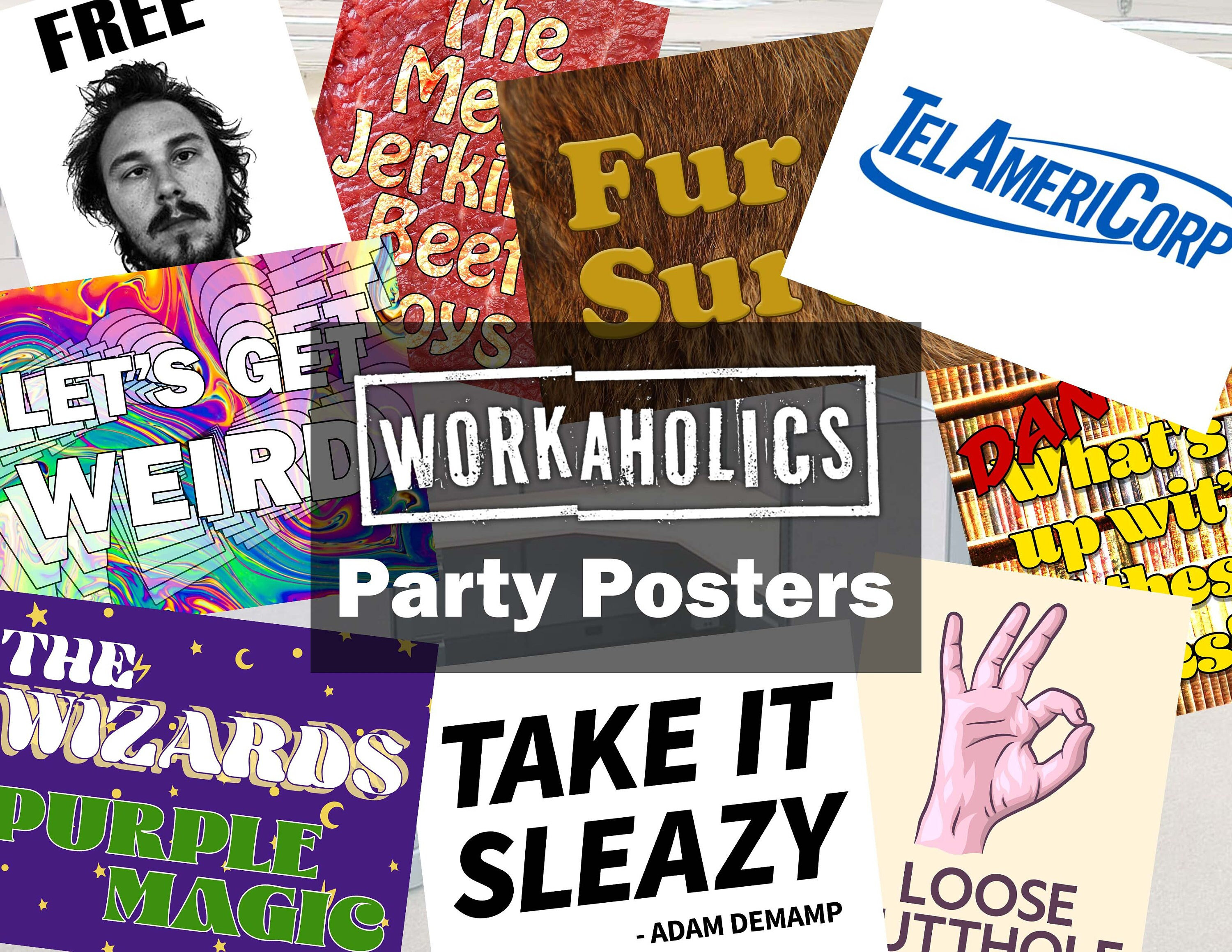 Workaholics (TV Show) Printable Poster Party Props - Etsy