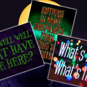 The Nightmare Before Christmas Printable Poster Party Props - Etsy