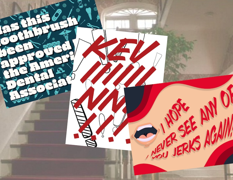 Home Alone Printable Poster Party Props - Etsy Australia