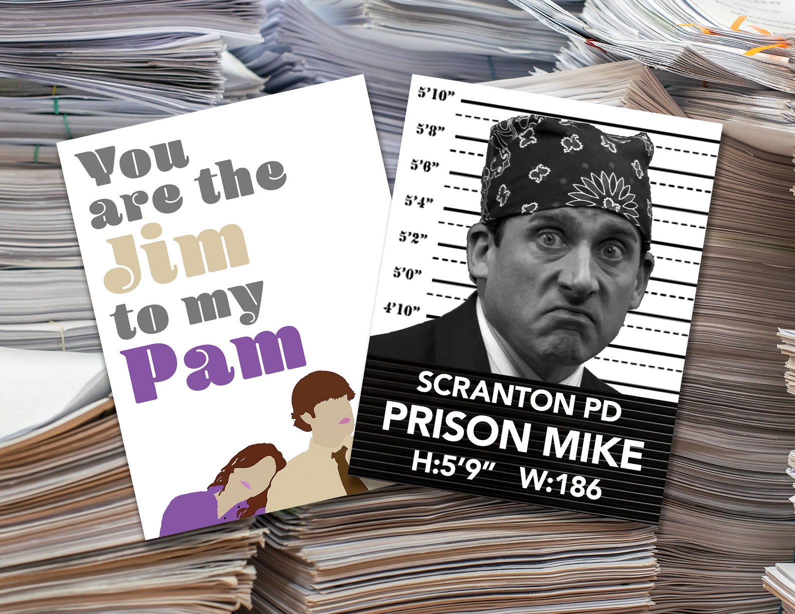 The Office Printable Poster Party Props | Etsy