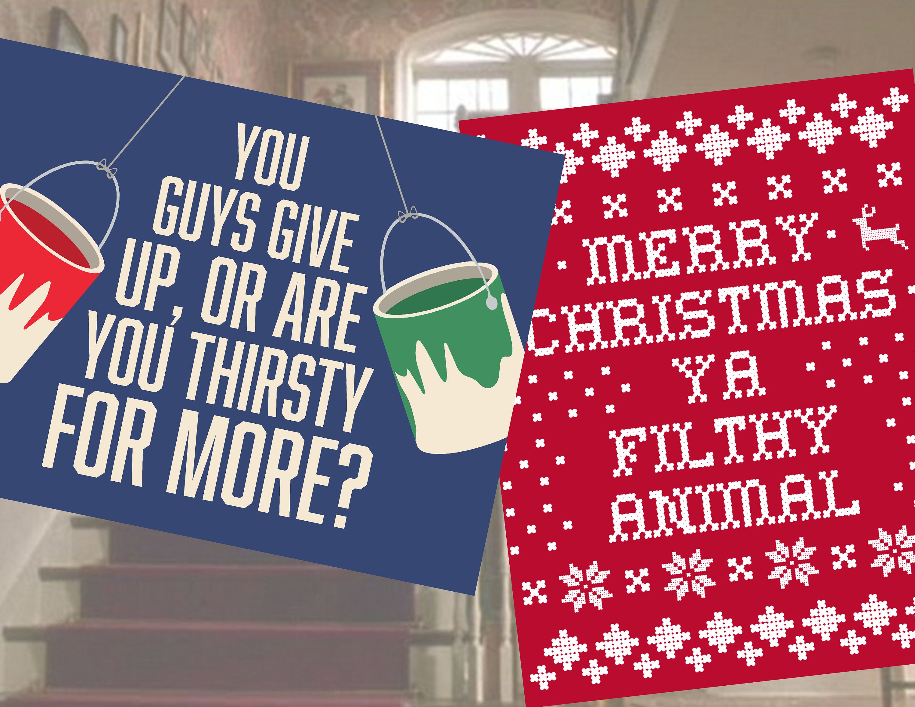 Home Alone Printable Poster Party Props - Etsy