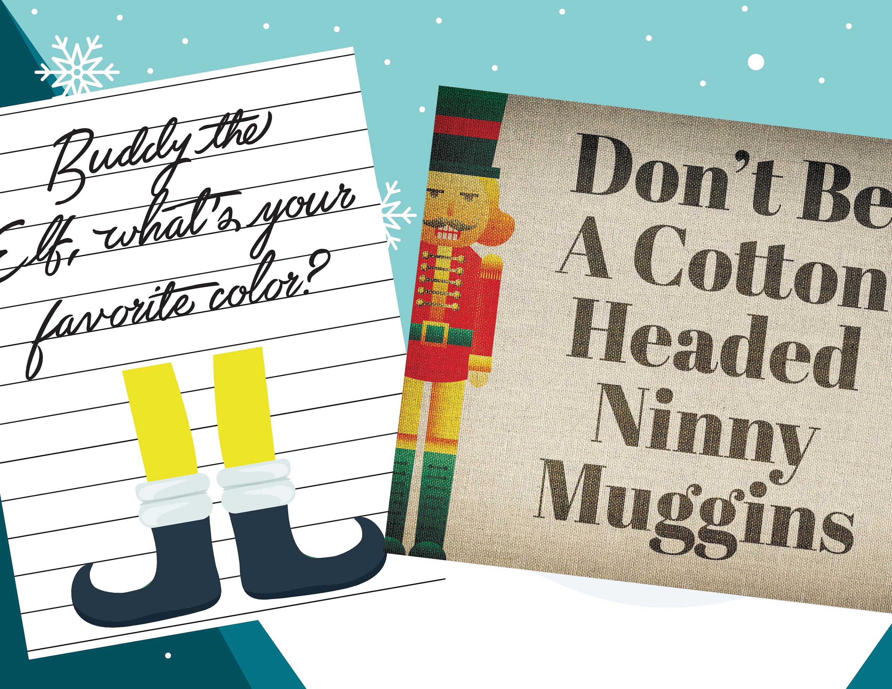 Elf Movie Printable Poster Party Props - Etsy