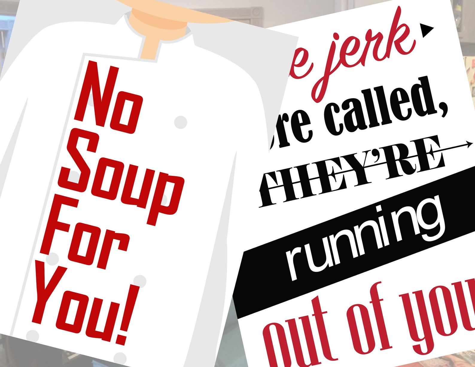 Seinfeld Printable Poster Party Props - Etsy