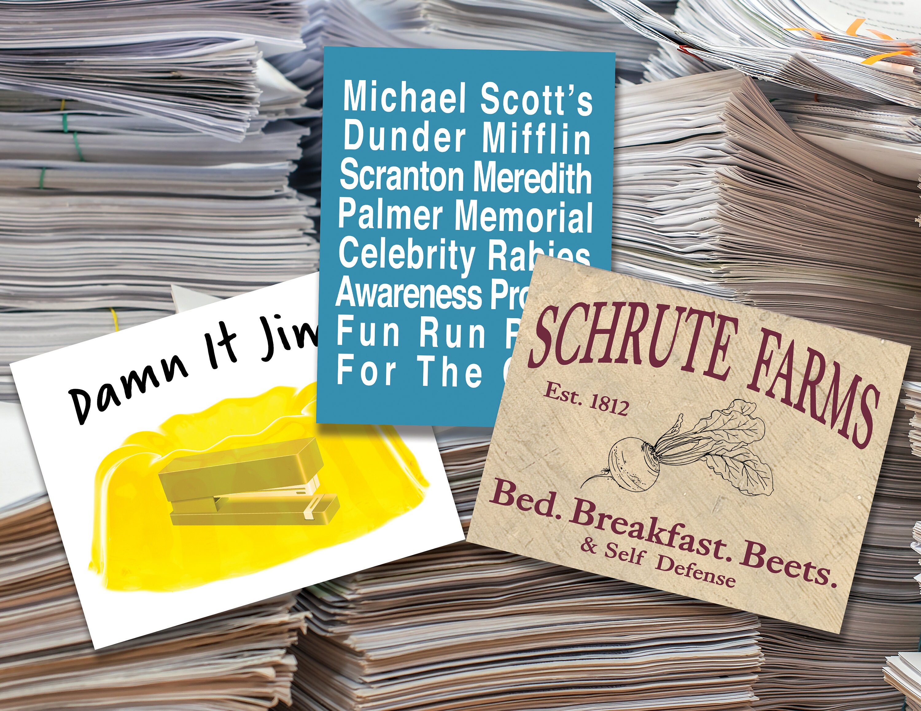 The Office Printable Poster Party Props - Etsy