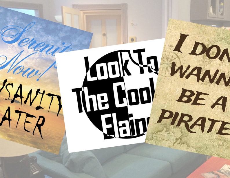 Seinfeld Printable Poster Party Props - Etsy