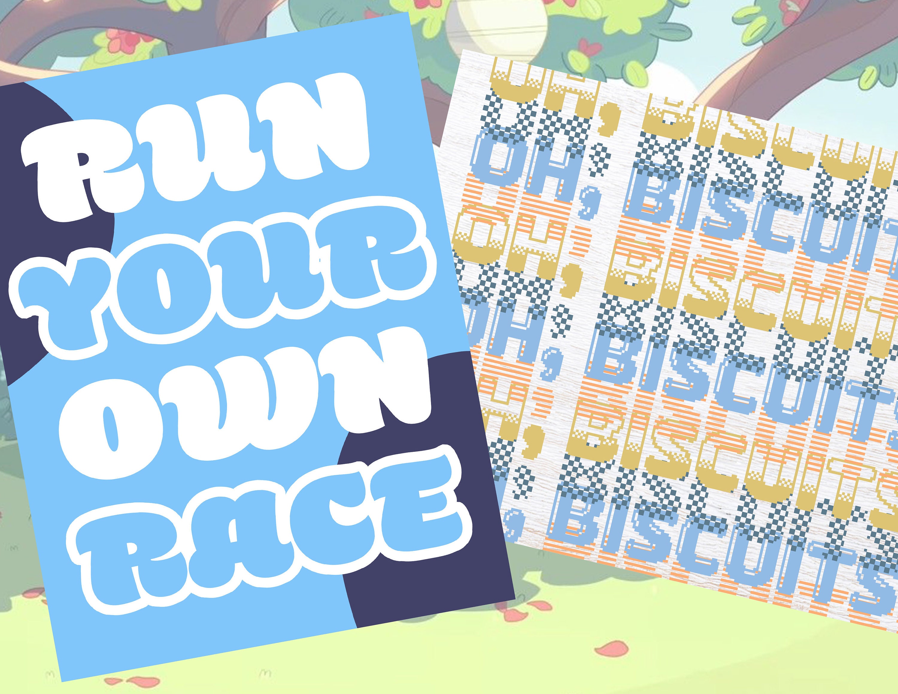 Bluey Printable Poster Party Props - Etsy