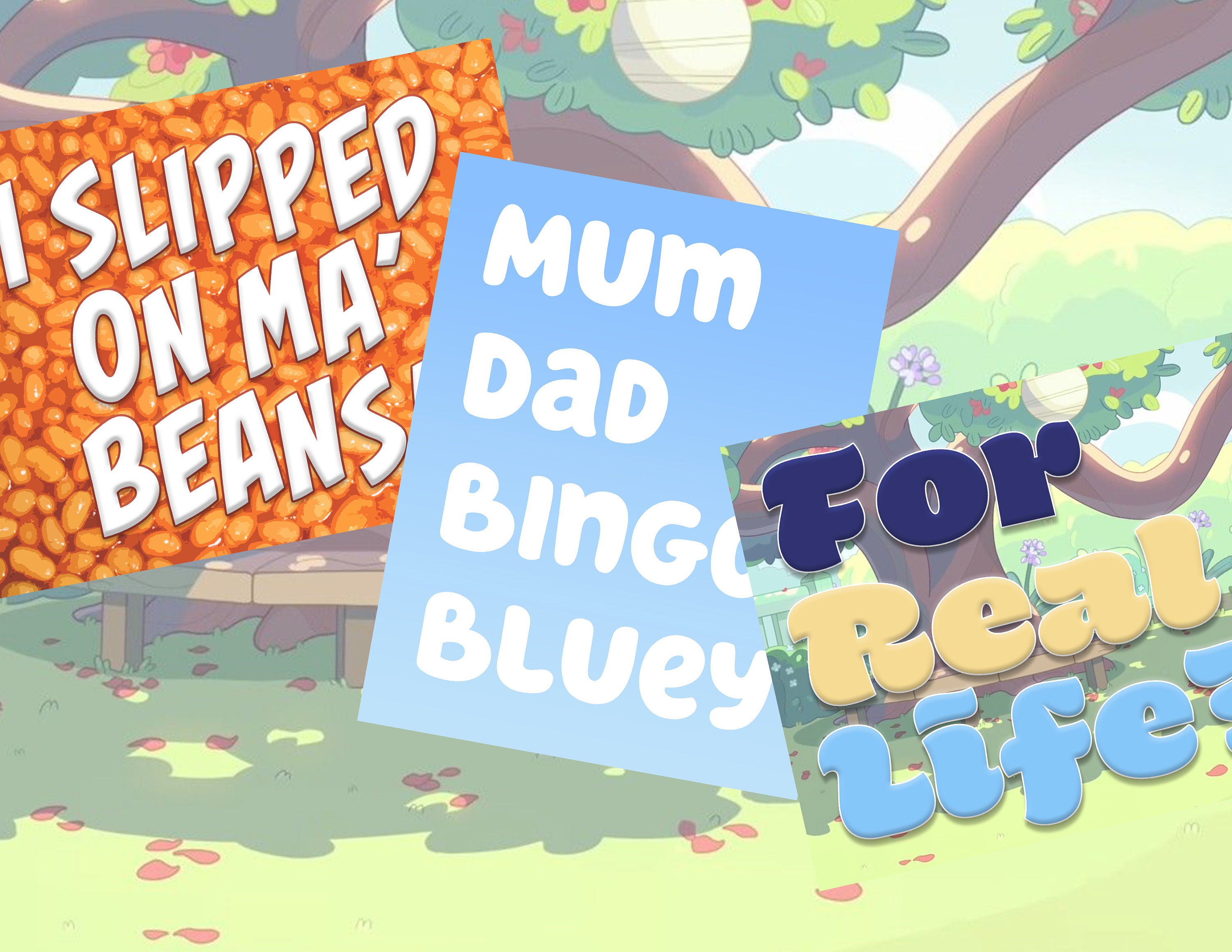 Bluey Printable Poster Party Props - Etsy